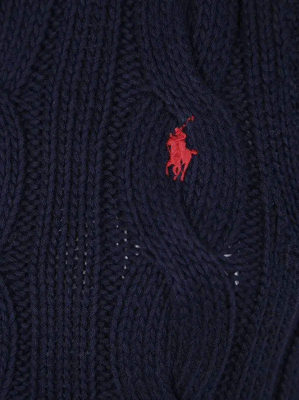 Polo Ralph Lauren Cable-knit Cropped Vest
