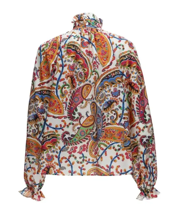 Etro Printed Scarf Shirt - Multicolor
