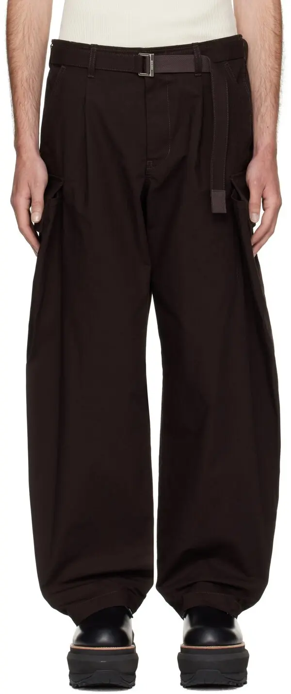 Sacai Cargo Straight-leg Trousers