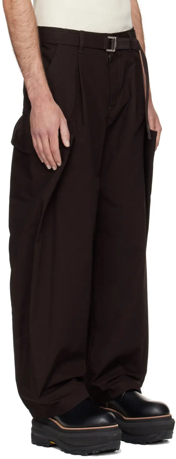 Sacai Cargo Straight-leg Trousers