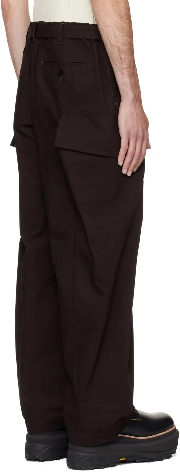 Sacai Cargo Straight-leg Trousers