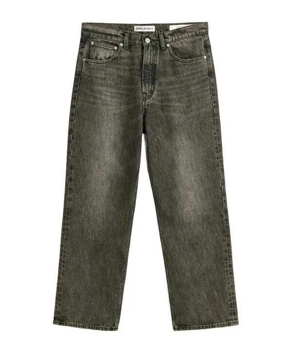 Our Legacy Straight-leg Jeans - Nocturne Ash
