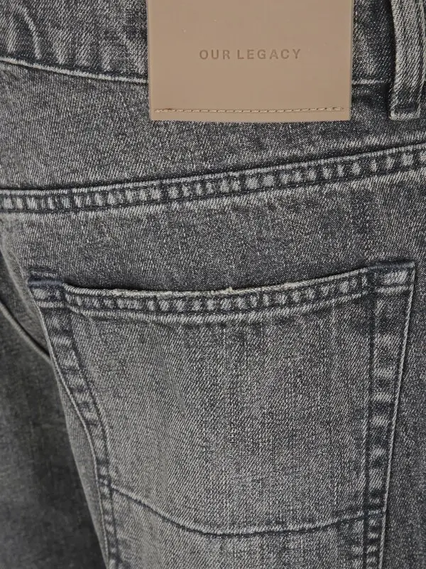 Our Legacy Third Cut Straight-leg Jeans - Nocturne Grey