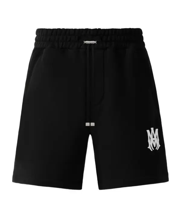 Amiri Ma Logo Drawstring Shorts - Black