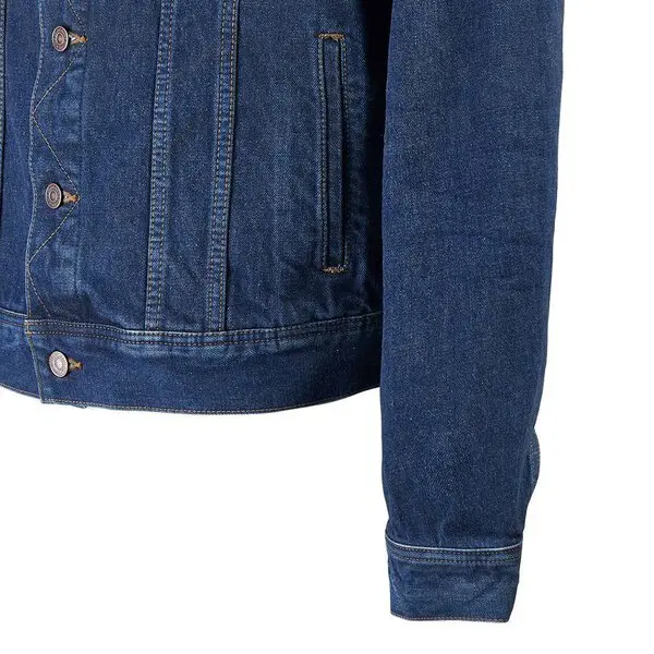 Celine Trucker Jacket In Cotton Denim