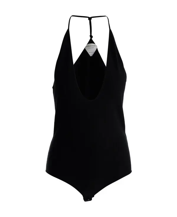 Bottega Veneta Plunge Neckline Bodysuit