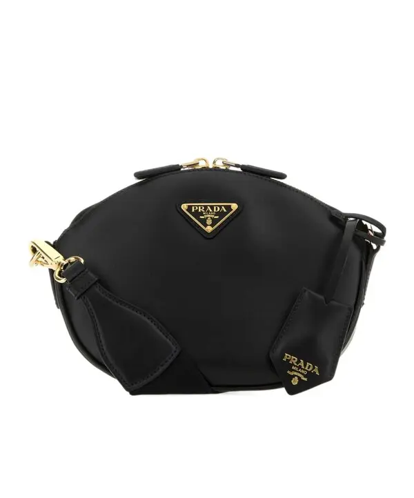 Prada Triangle-logo Zipped Crossbody Bag