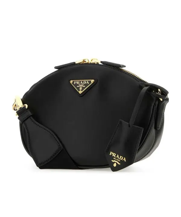 Prada Triangle-logo Zipped Crossbody Bag
