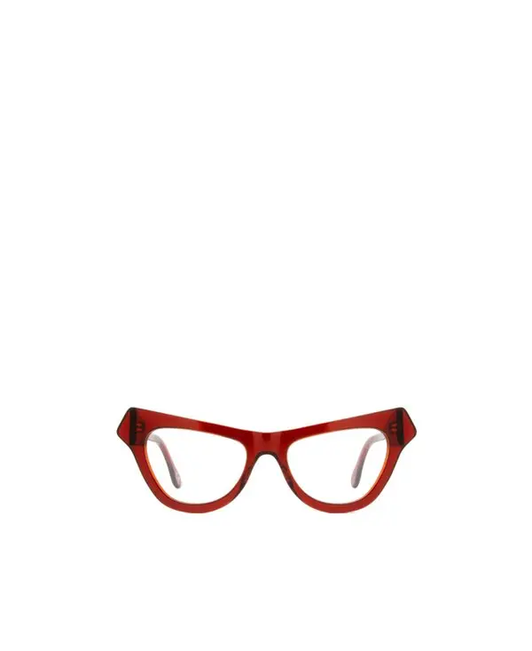 Marni Logo Cat Eye Eyeglasses - Red