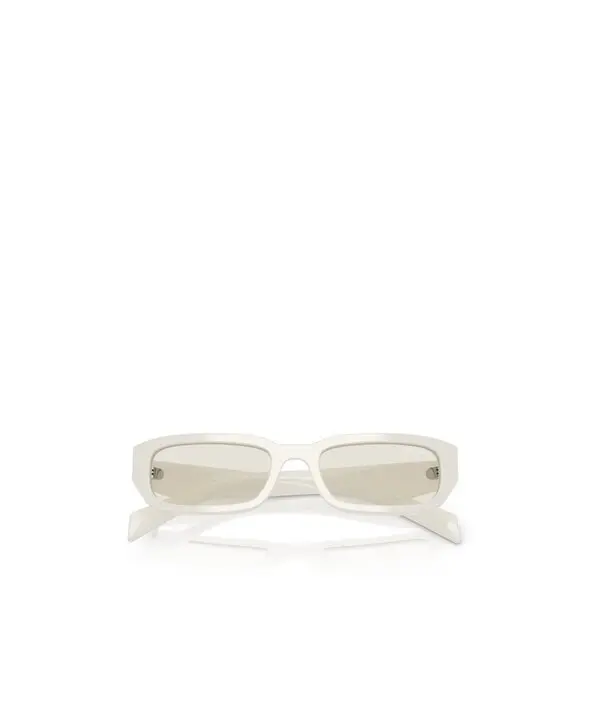 Prada Rectangular Frame Sunglasses - White