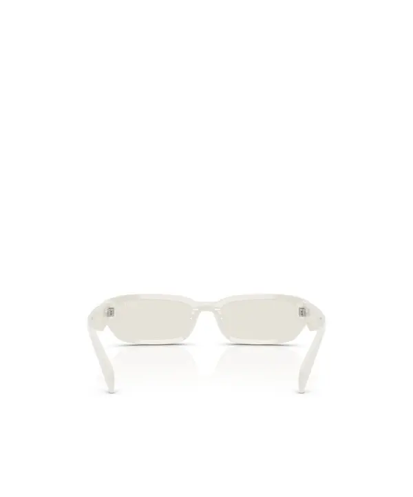 Prada Rectangular Frame Sunglasses - White