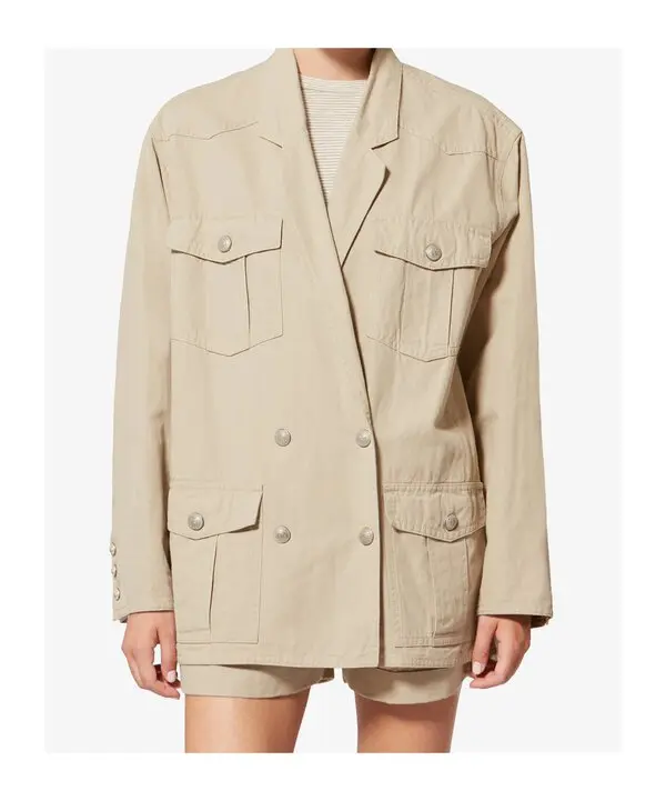 Isabel Marant Étoile Nevala Jacket - Beige