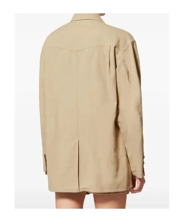 Isabel Marant Étoile Nevala Double Breasted Jacket - Beige