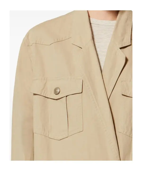 Isabel Marant Étoile Nevala Double Breasted Jacket - Beige
