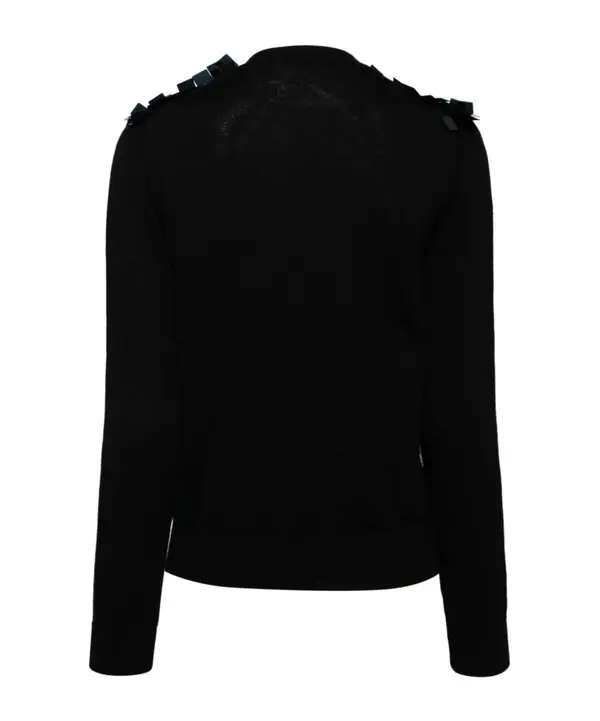 Comme Des Garçons Paillette Embellishment Cardigan