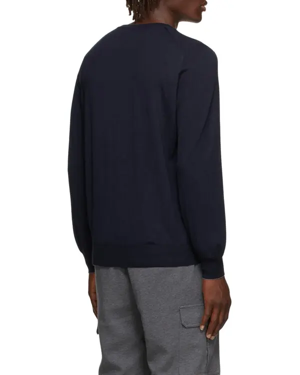 Brunello Cucinelli Crewneck Knitted Jumper - Black