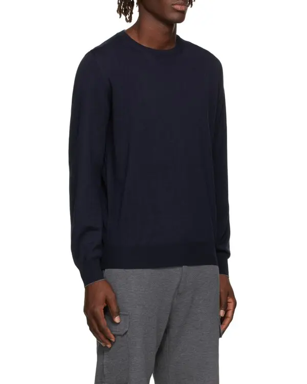 Brunello Cucinelli Crewneck Knitted Jumper - Black