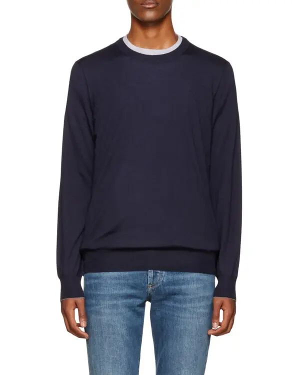 Brunello Cucinelli Crewneck Knitted Jumper - Black