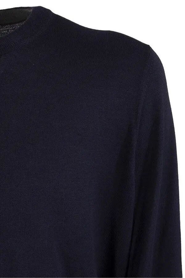 Brunello Cucinelli Crewneck Knitted Jumper - Black