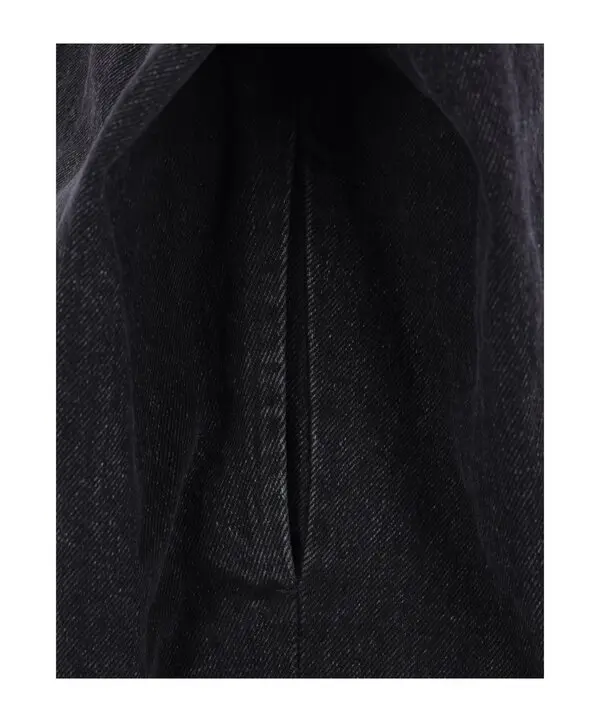 Sacai Mid-rise Denim Shorts