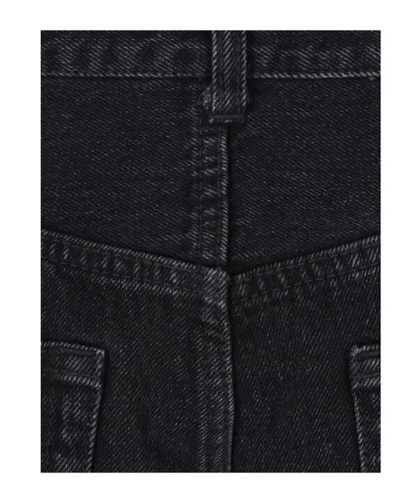 Sacai Mid-rise Denim Shorts