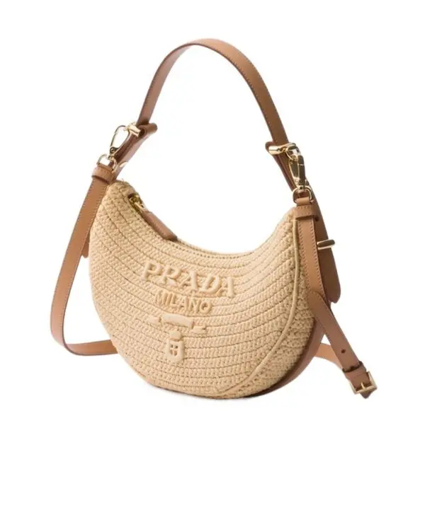 Prada Woven Shoulder Bag