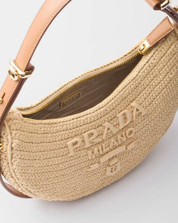 Prada Woven Shoulder Bag