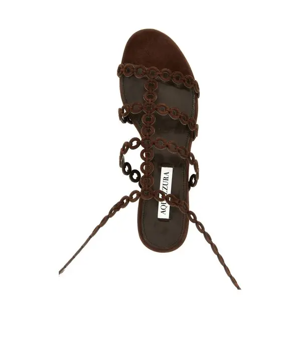 AQUAZZURA Gladiator Sandals With Chain Detailing