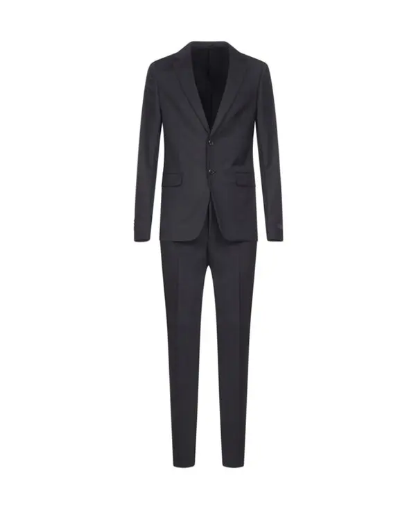 Prada Single-breasted Wool And Mohair Suit - Black