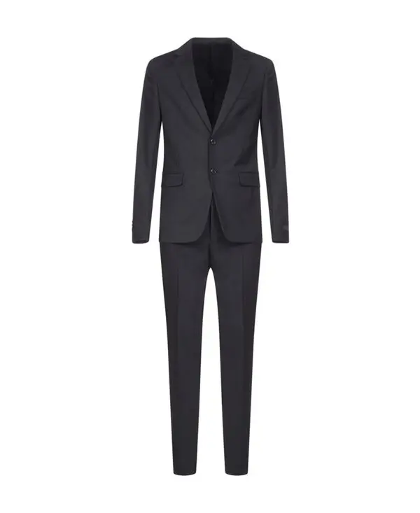 Prada Single-breasted Wool And Mohair Suit - Black