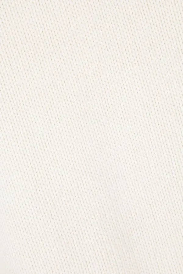 Chloé Roll Neck Knitted Jumper - White
