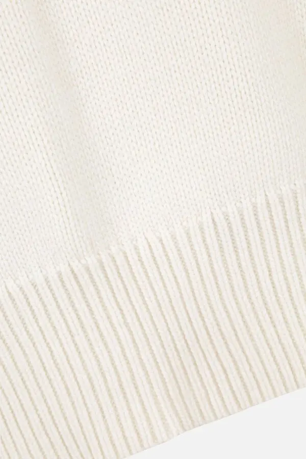 Chloé Roll Neck Knitted Jumper - White