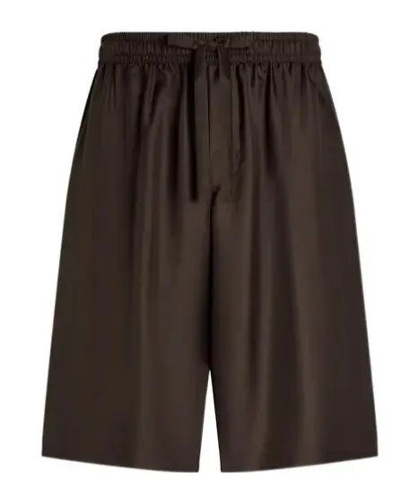 Dolce & Gabbana Drawstring Waist Shorts - Black
