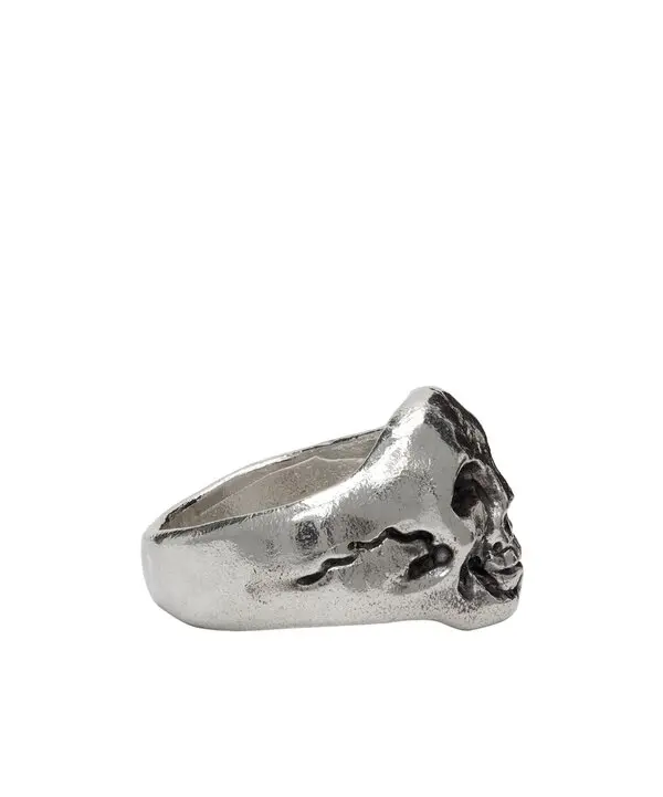 Our Legacy Sculpted Skull Ring