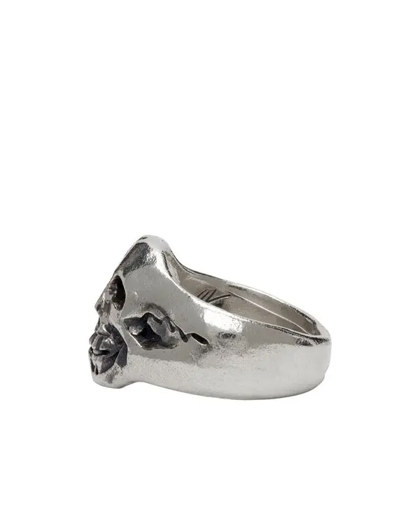 Our Legacy Sculpted Skull Ring