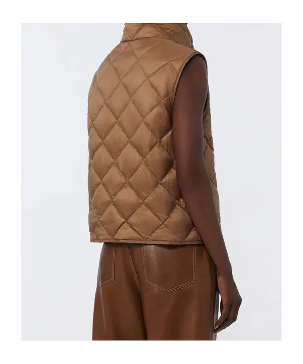 Max Mara Diamond-quilted Gilet