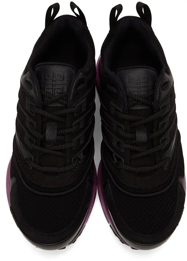 Givenchy Low-top Leather Sneakers - Black