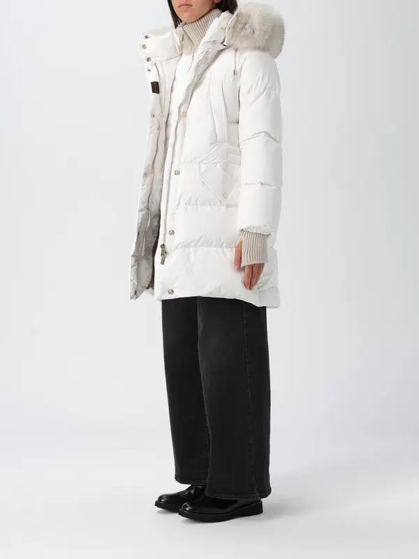 MOORER Long-sleeved Hooded Down Jacket