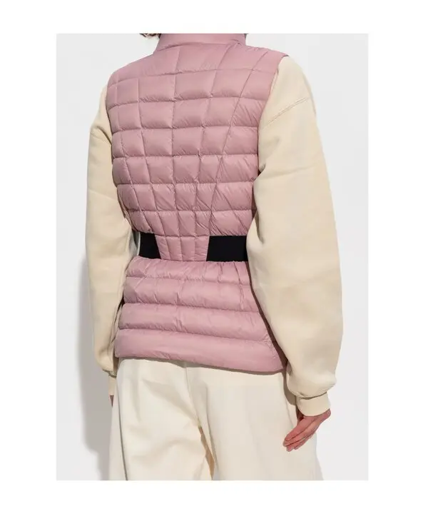 Moncler Logo Patch Zip-up Padded Vest