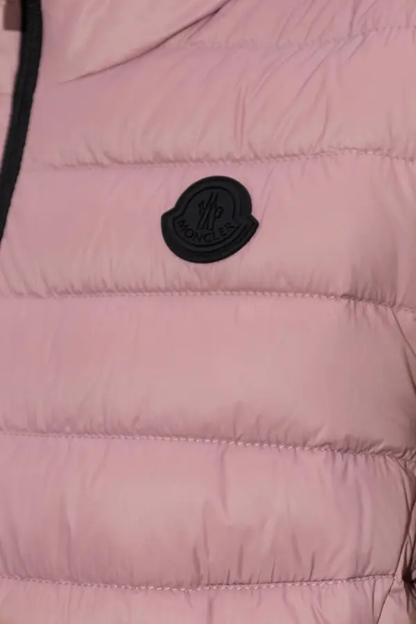 Moncler Logo Patch Zip-up Padded Vest