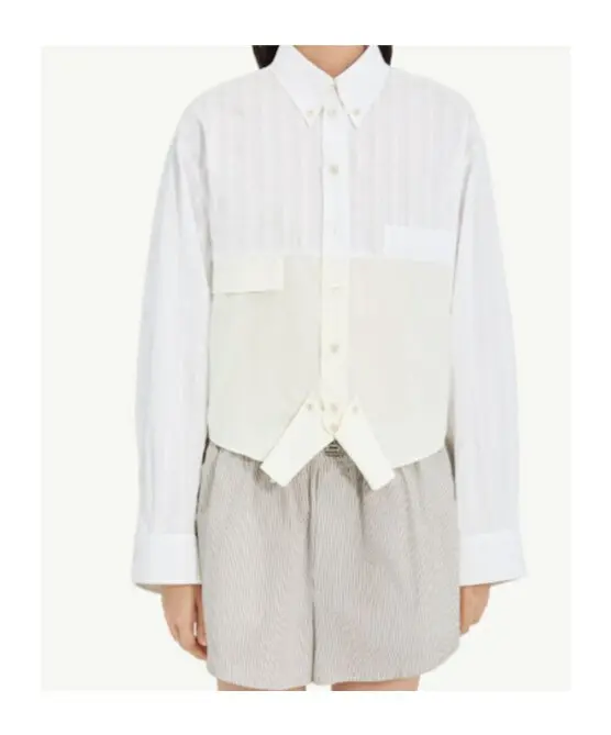 MAISON MARGIELA Mirrored Poplin Shirt