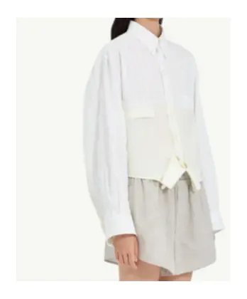MAISON MARGIELA Mirrored Poplin Shirt