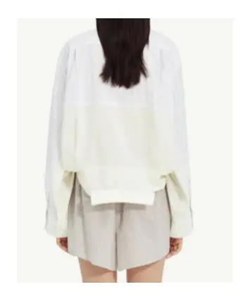 MAISON MARGIELA Mirrored Poplin Shirt