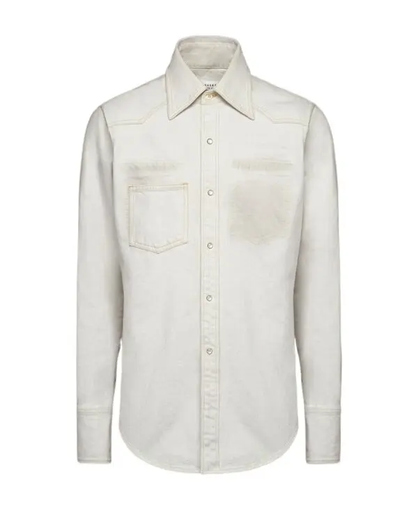 MAISON MARGIELA Long-sleeved Denim Shirt