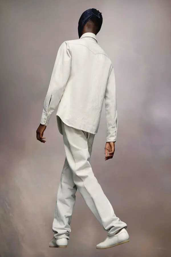 MAISON MARGIELA Long-sleeved Denim Shirt