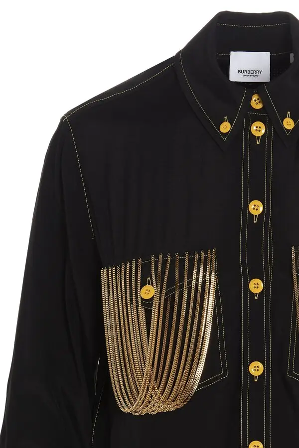 Burberry Chain Detail Shirt
