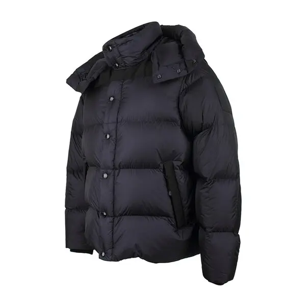 Burberry Convertible Padded Jacket - Navy Blue