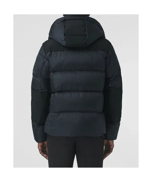Burberry Convertible Padded Jacket - Navy Blue