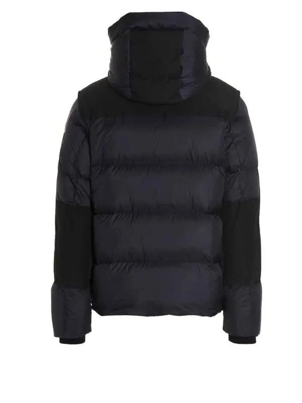 Burberry Convertible Padded Jacket - Navy Blue