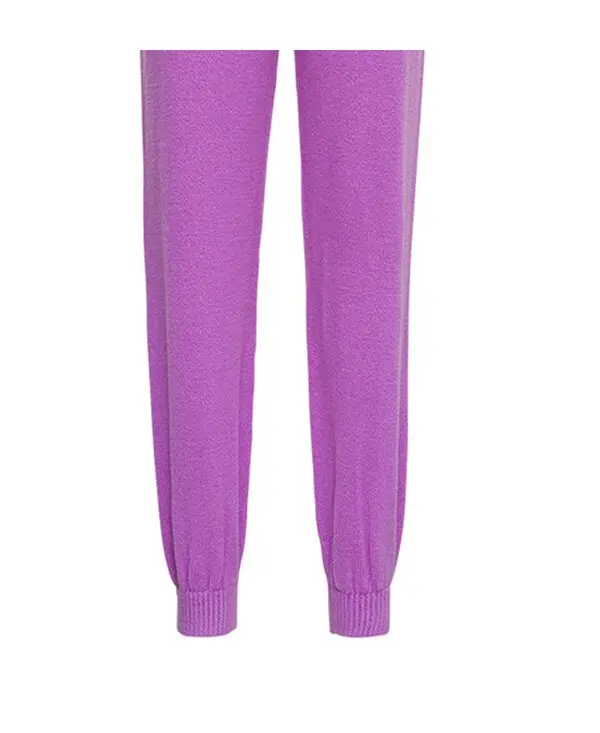 MSGM Knitted Track Pants With Elastic Waistband